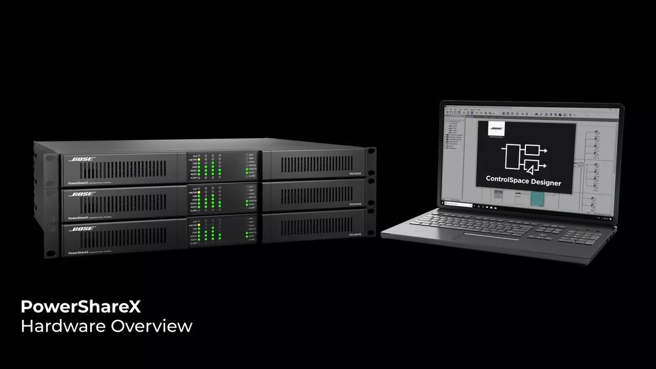 Serie PowerShareX: Amplificadores de potencia inteligentes - Bose ...