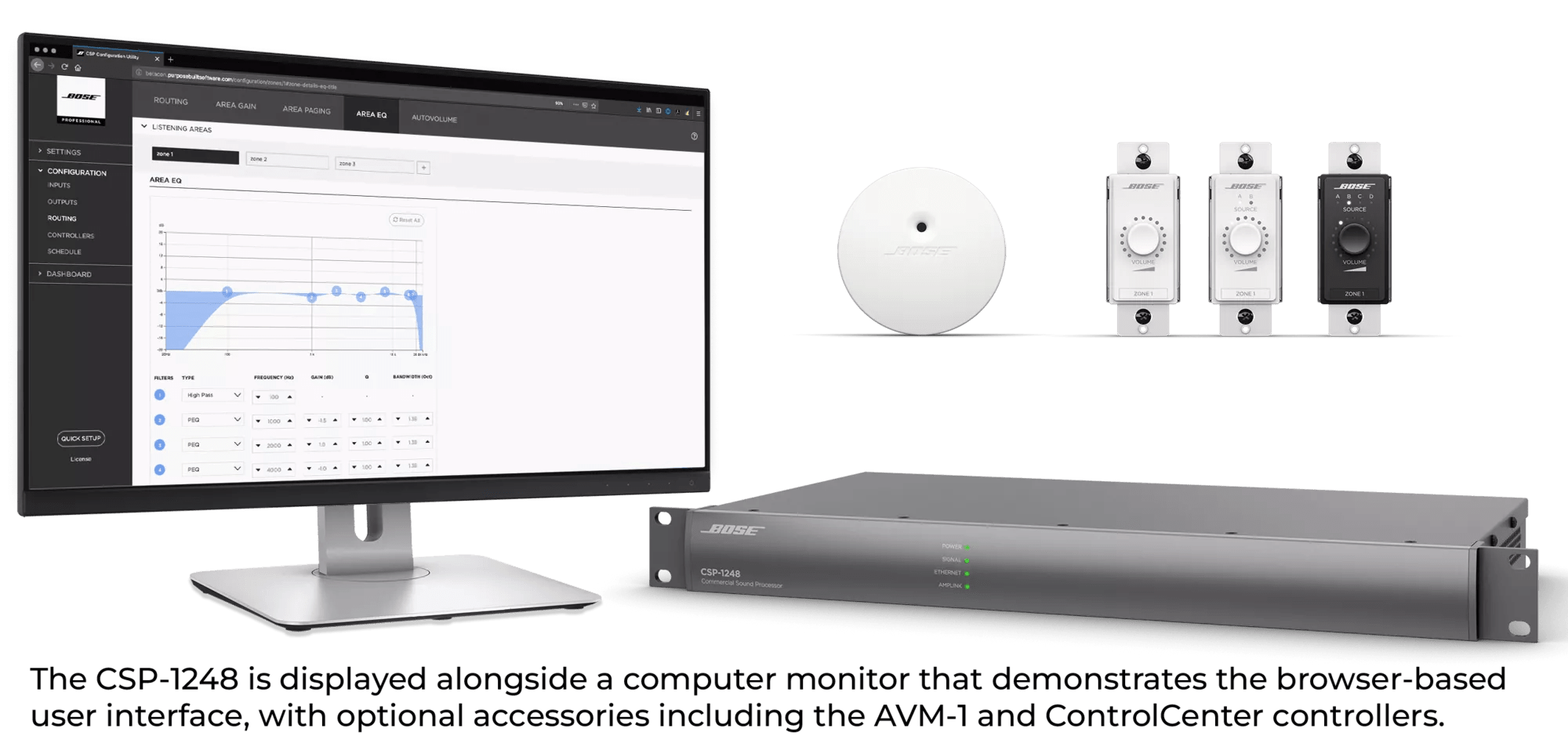 CSP-1248 commercial sound processor - Bose Professional